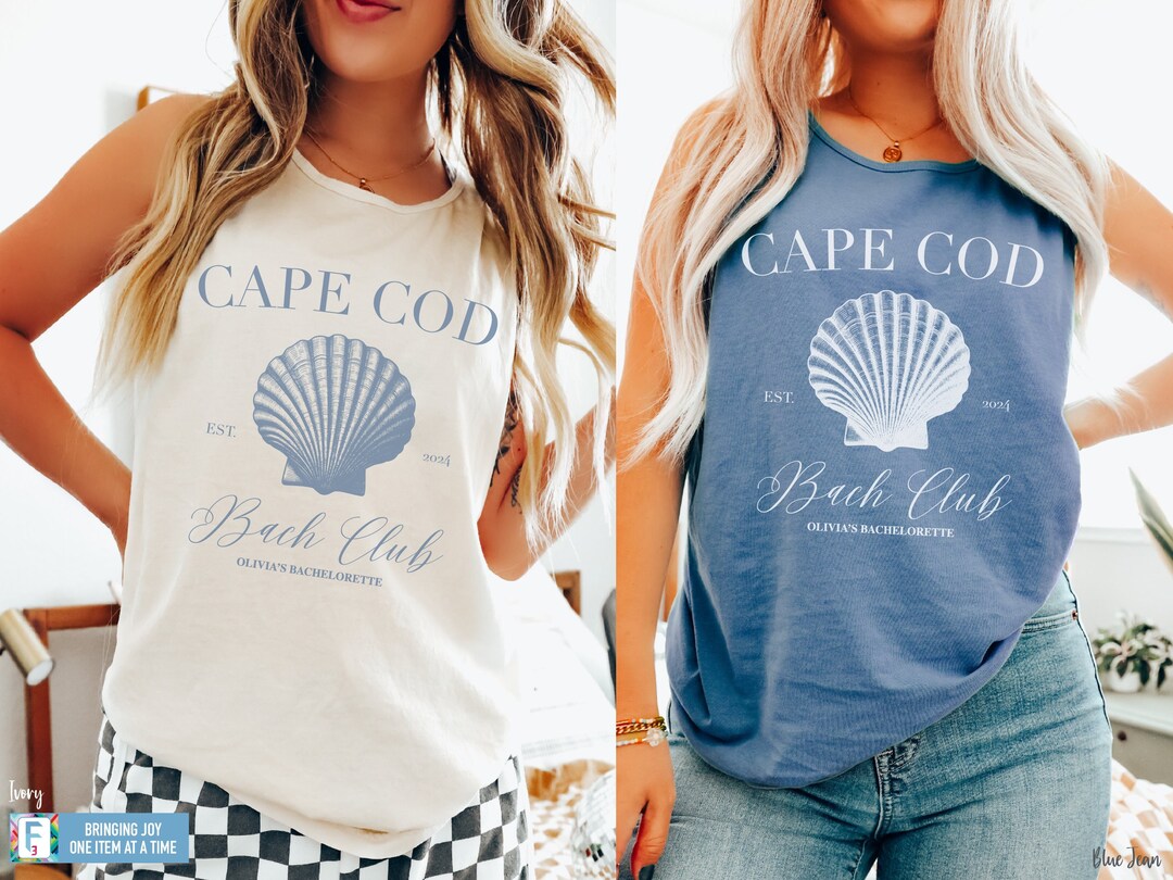Custom Cape Cod Bachelorette Party Shirt Cape Cod Retro Bachelorette ...