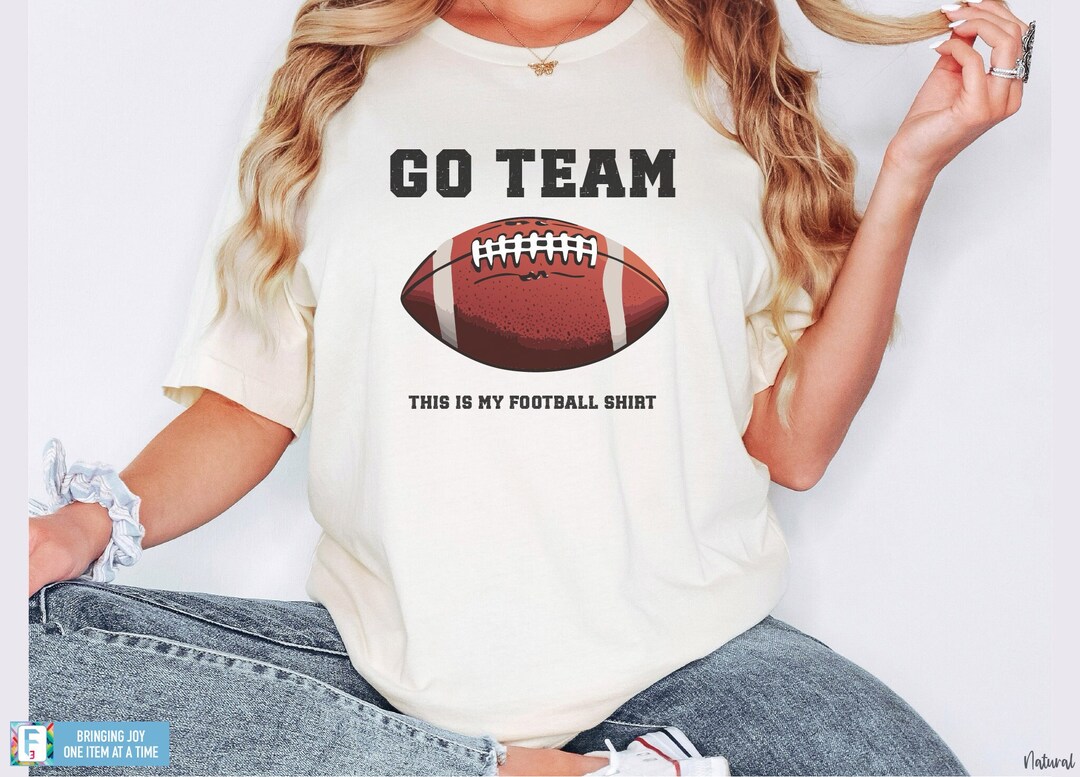 Funny Football Shirt Women Sarcastic Football T-shirt Football Lover ...