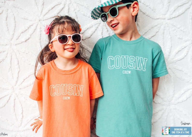 Cousin Crew Shirts for Kids, Big Cousin Shirts Comfort Colors Matching ...