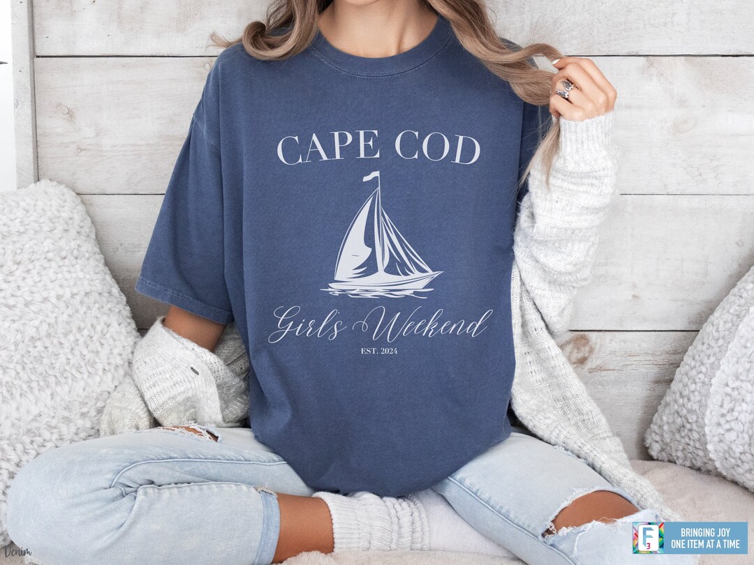 Custom Cape Cod Girls Weekend Shirt Cape Cod Retro Bachelorette Trip ...
