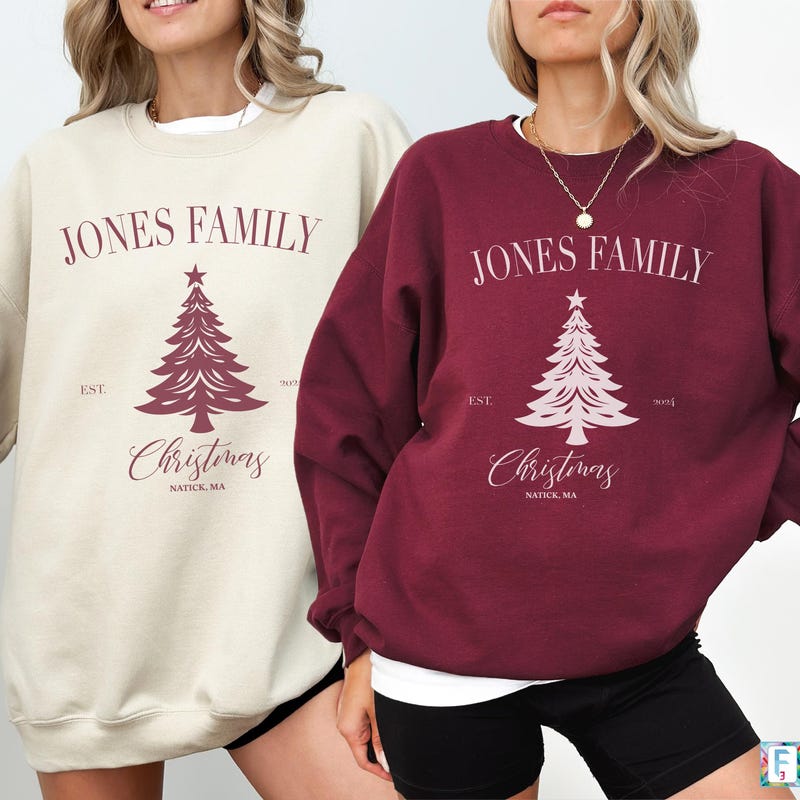 Family Christmas Sweater - Etsy