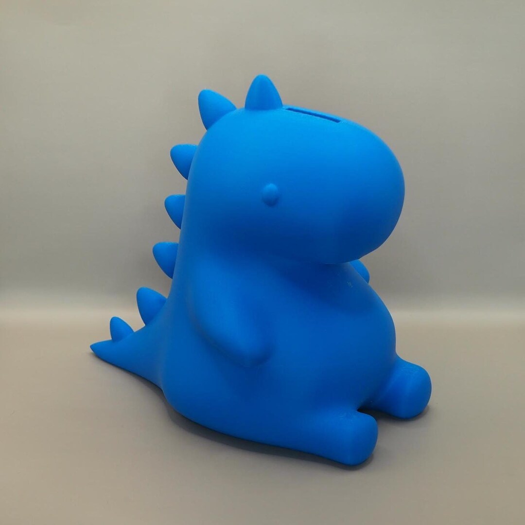 3D Printed Dino Piggy Bank – Playful Dinosaur Coin Bank - Etsy