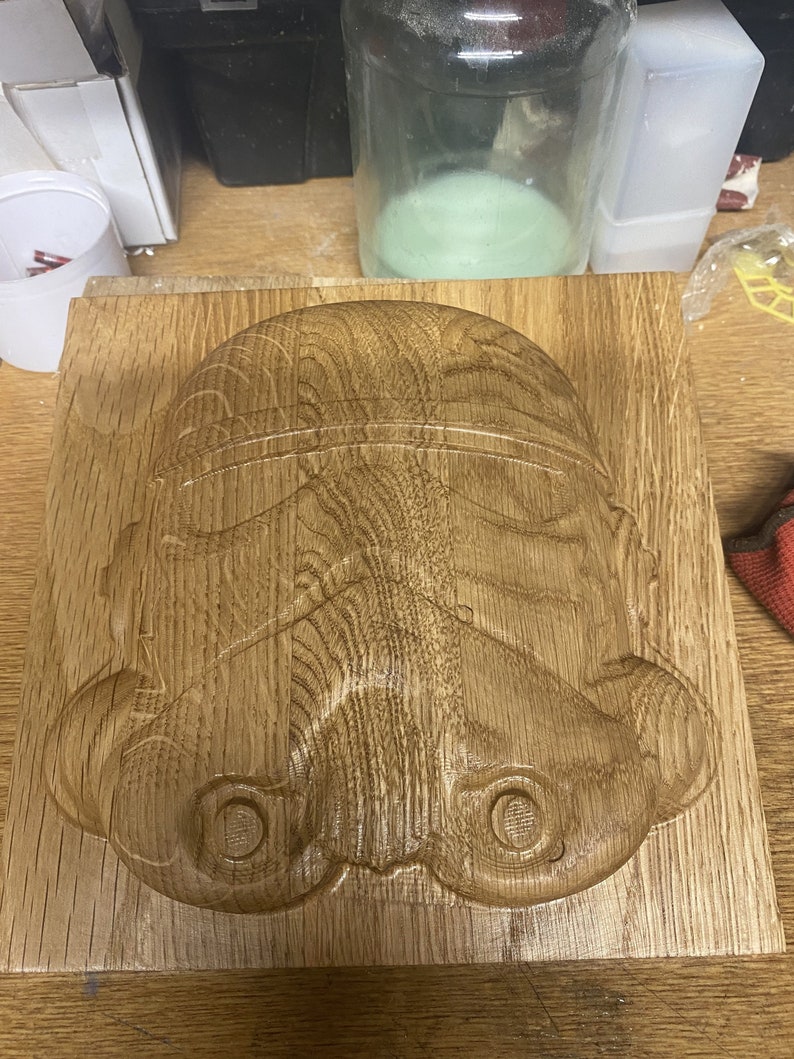 Star Wars Storm Trooper CNC Cut File G Code Ugs File 3d Wood Carving ...