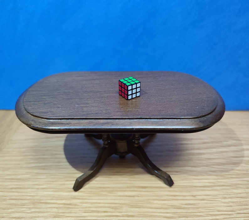 Amazing Dolls House Miniature Working Rubik's Cube Collectors Puzzle ...