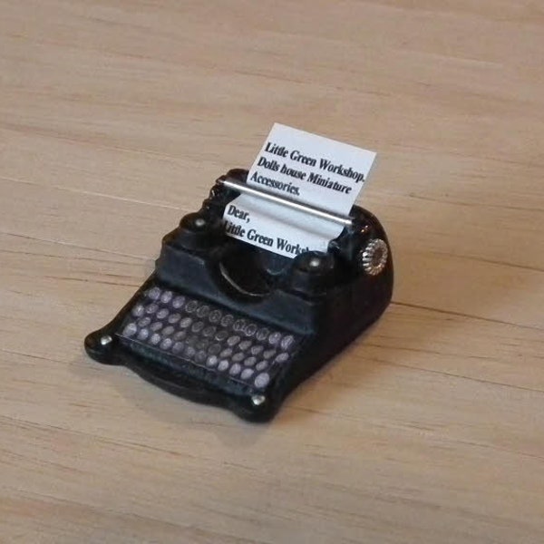 Miniature Typewriter - Etsy
