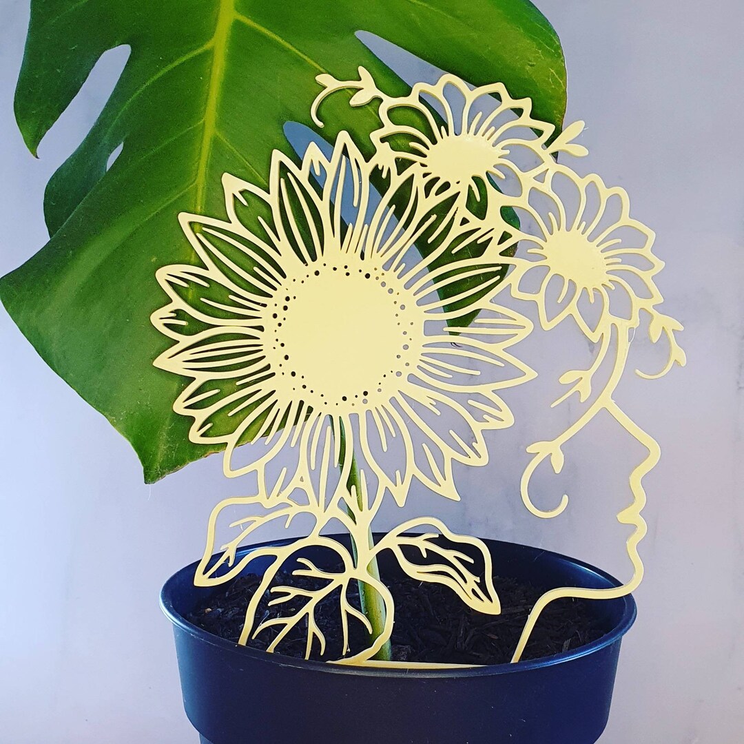 Sunflower Girl Trellis - Etsy