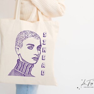 Sinead O'connor Tote Bag, RIP Sinead O'connor, Feminist Singer Totes ...