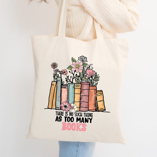 Book Tote - Etsy