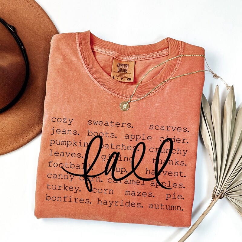 Fall Shirt - Etsy