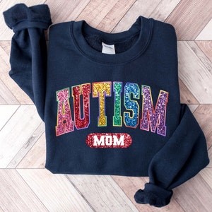 Autism Mom Sweater, Autism Awareness Sweatshirt, Gift for Autism Mom ...