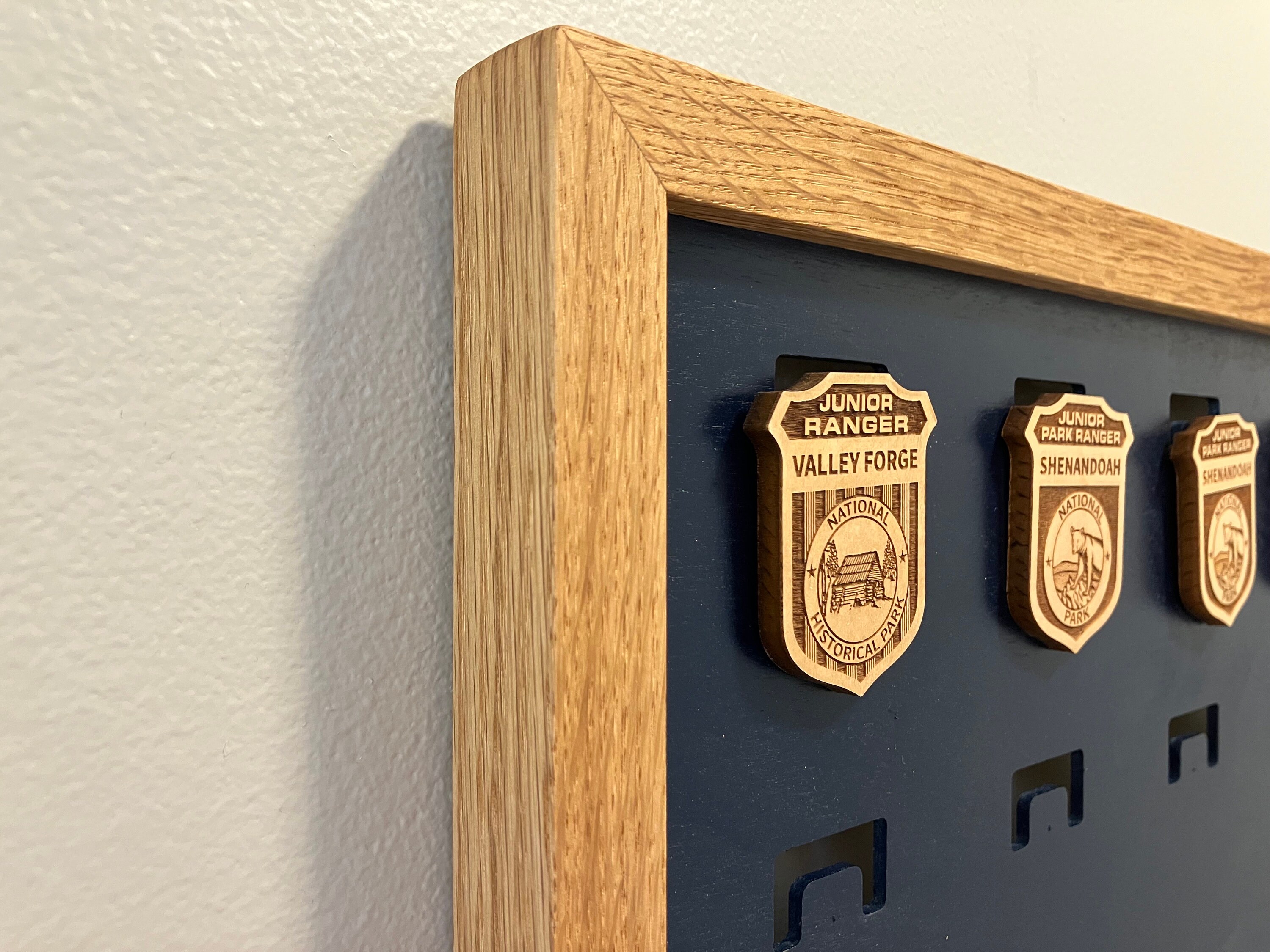Framed Junior Ranger Badge Display | Pin Display | National Parks - Etsy
