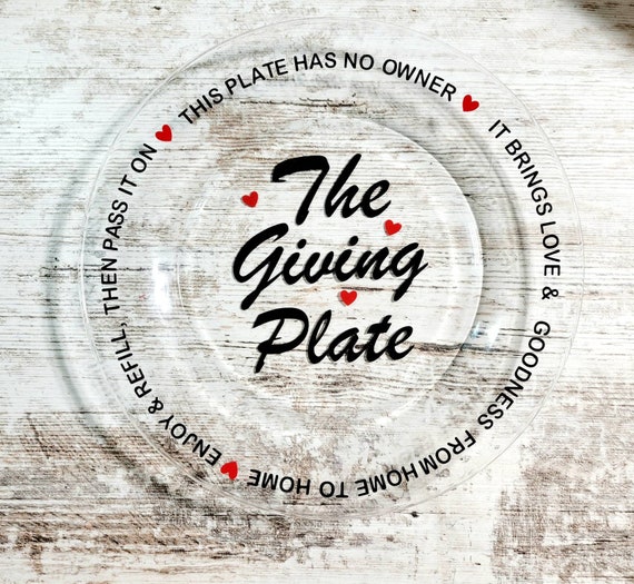 The Giving Plate | Etsy