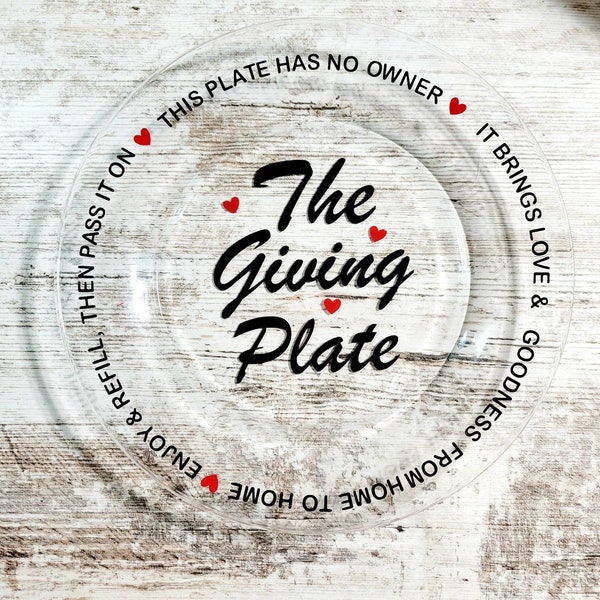 Giving Plate - Etsy