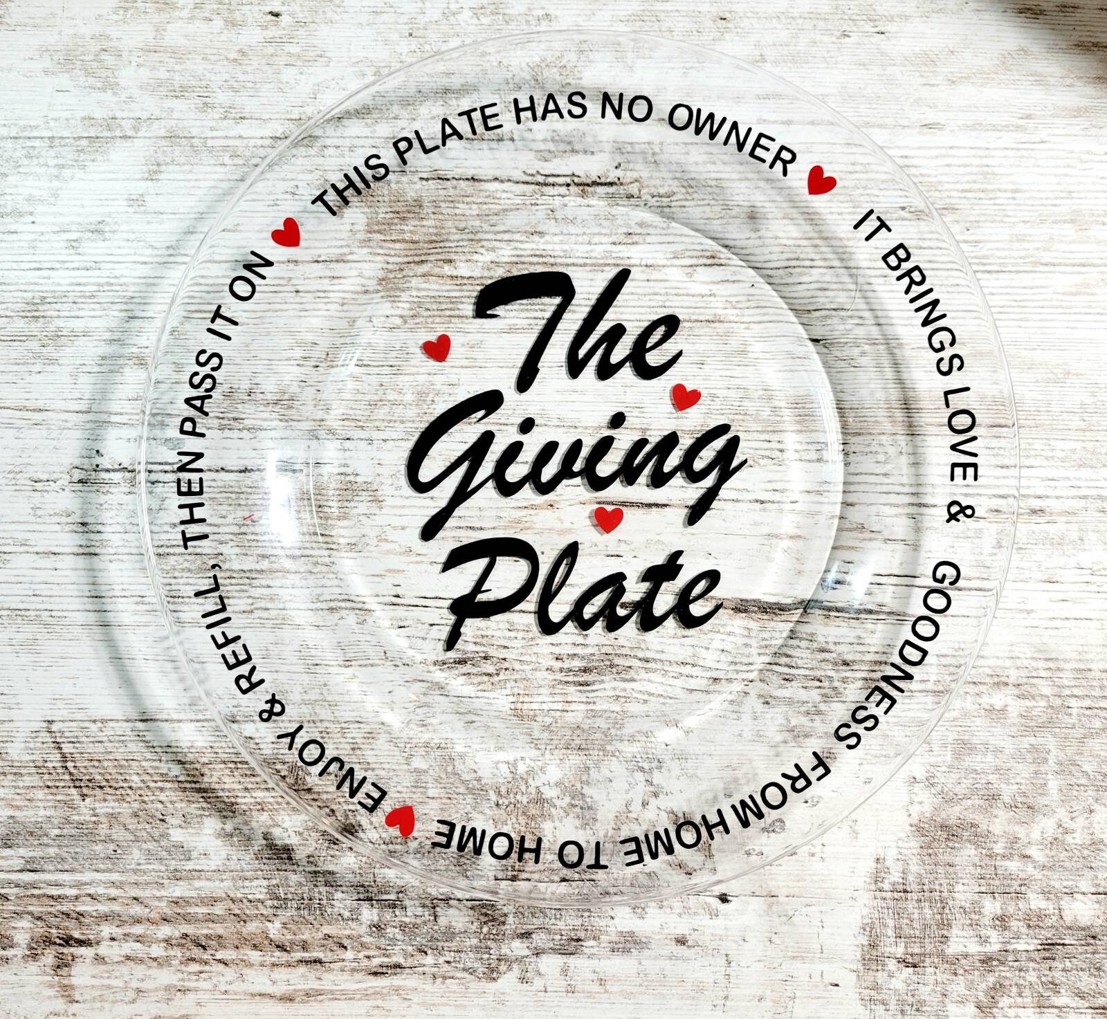 The Giving Plate - Etsy