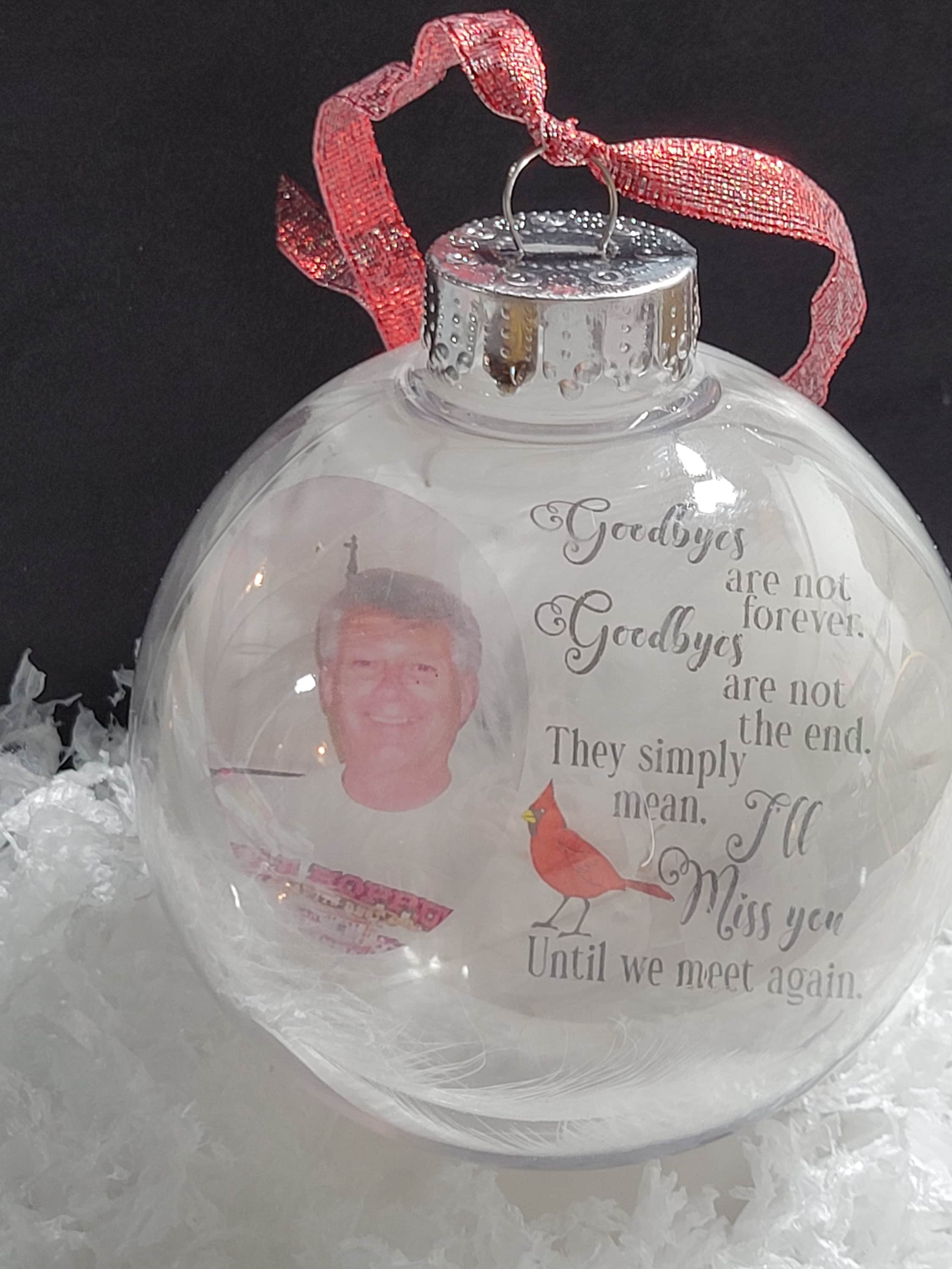 Personalized Memorial Ornament - Etsy