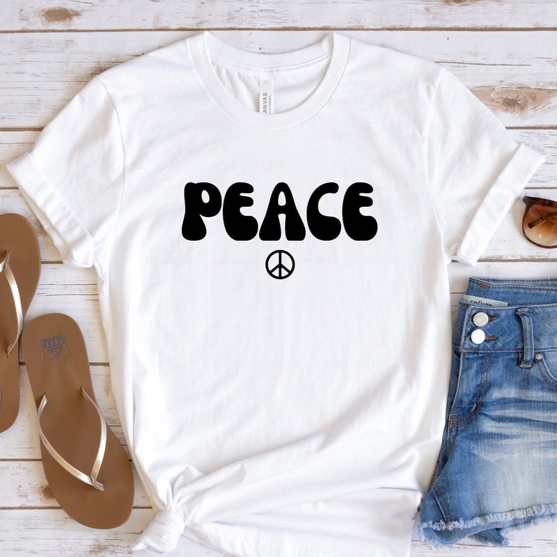 Peace T Shirt - Etsy