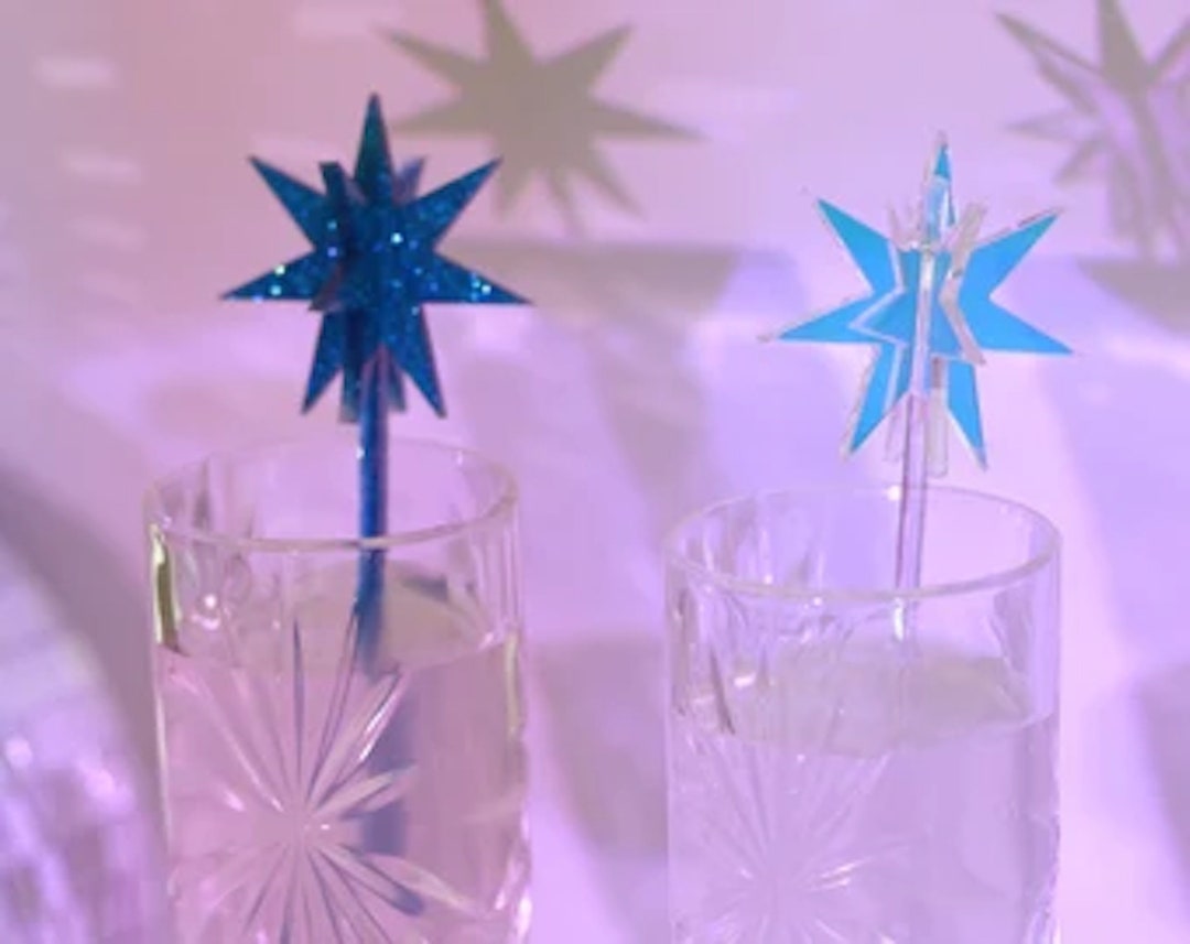 3D Star Stirrers 2023 New Year's Eve Party Decor New - Etsy
