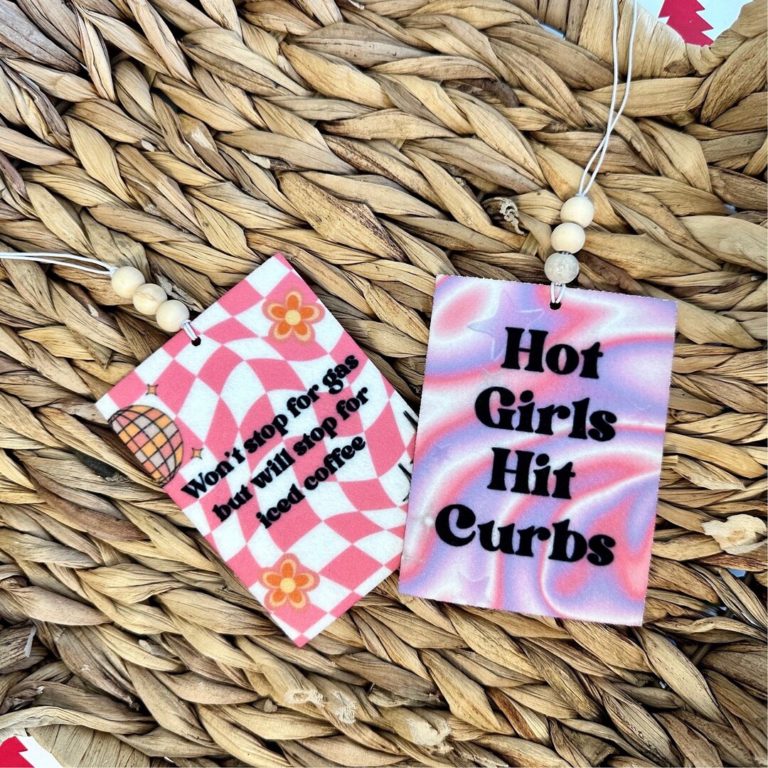 Funny Car Air Freshener With Essential Oil Scent - Etsy
