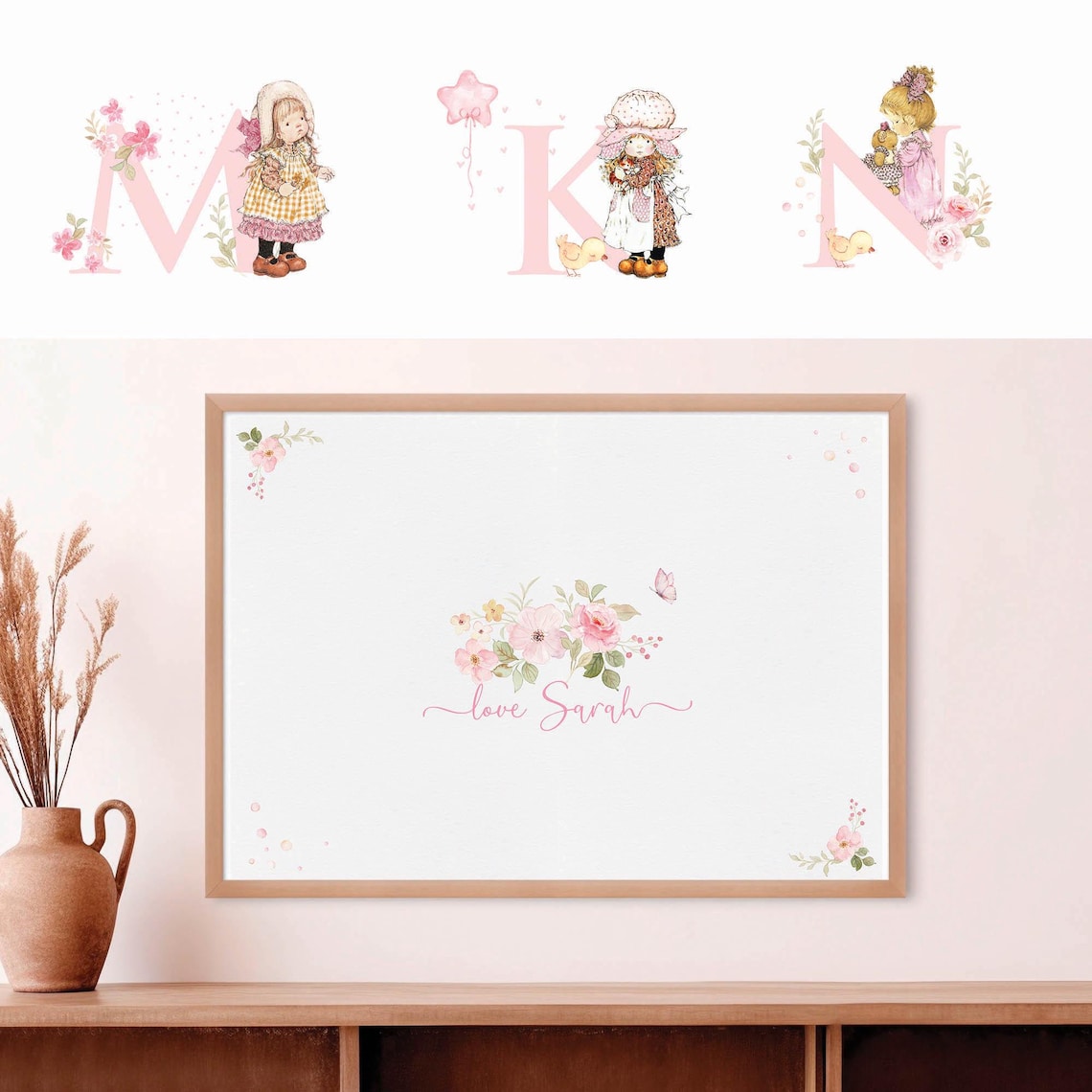 Sarah Kay, Capital Letters, Alphabet, Shabby Chic, Decoupage ...