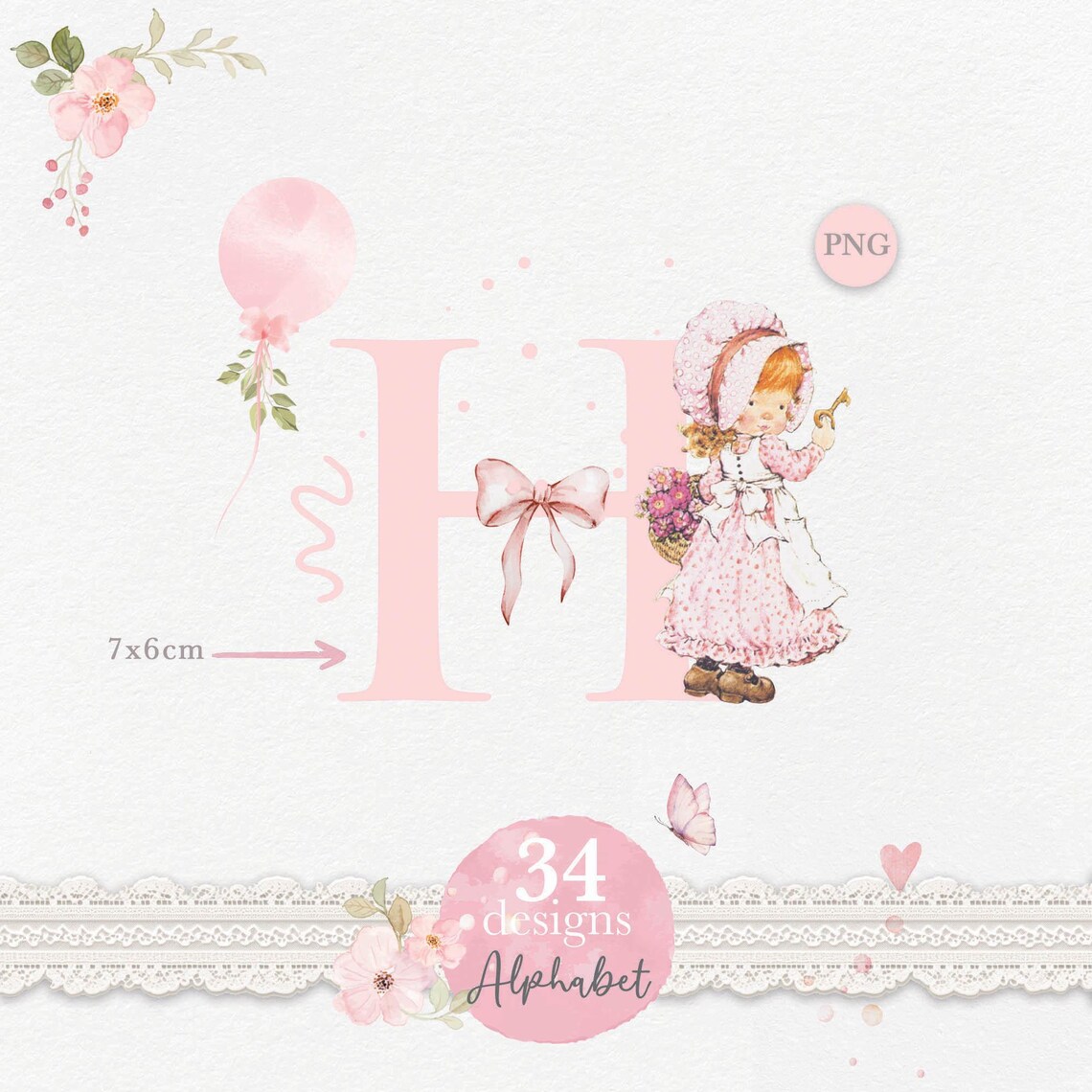 Sarah Kay, Capital Letters, Alphabet, Shabby Chic, Decoupage ...