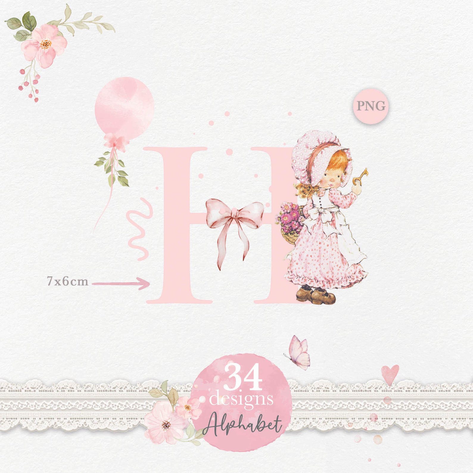 Sarah Kay, Capital Letters, Alphabet, Shabby Chic, Decoupage ...