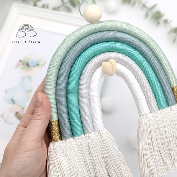 Rainbow Macrame - Etsy