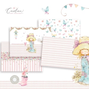 Digital Paper, Sarah Kay, Shabby Chic, Presents, Decoupage ...