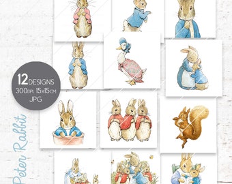 Decoupage Peter Rabbit - Etsy