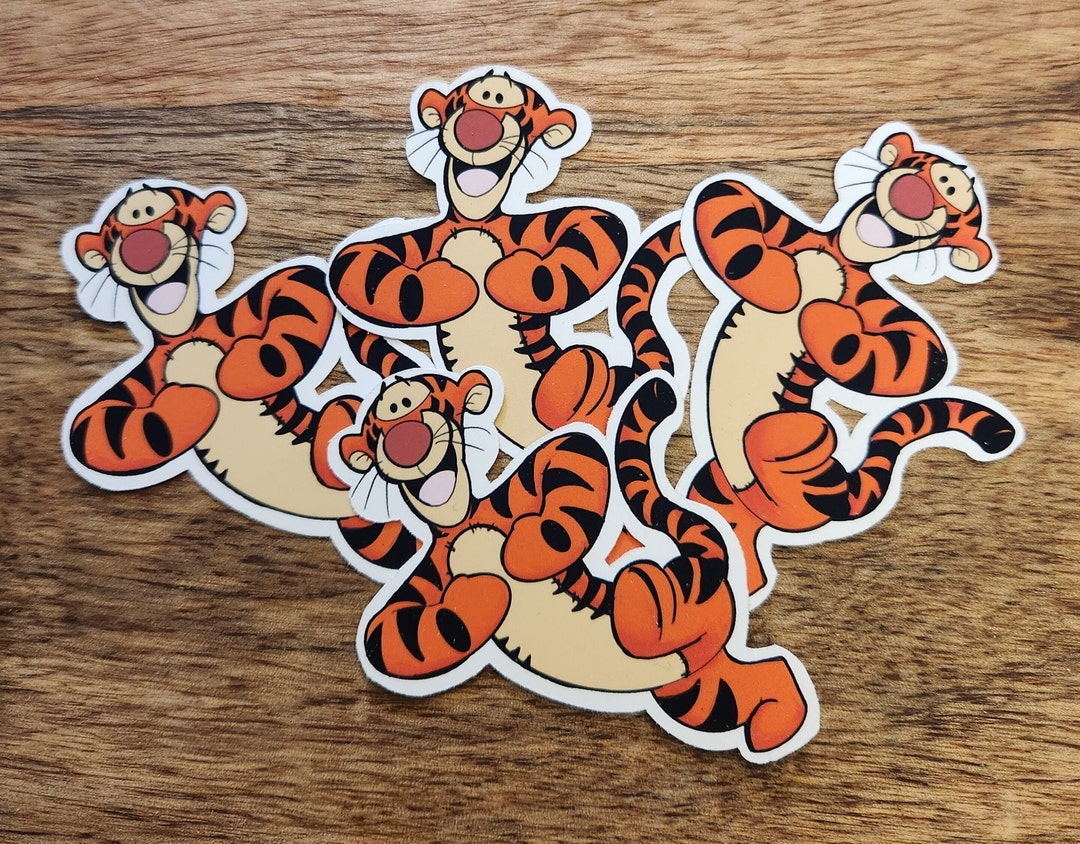 Dancing Tigger Sticker - Etsy