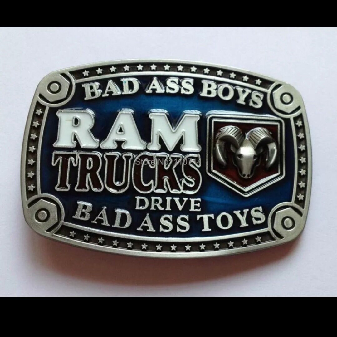 New Dodge RAM Truck Belt Buckle - Etsy