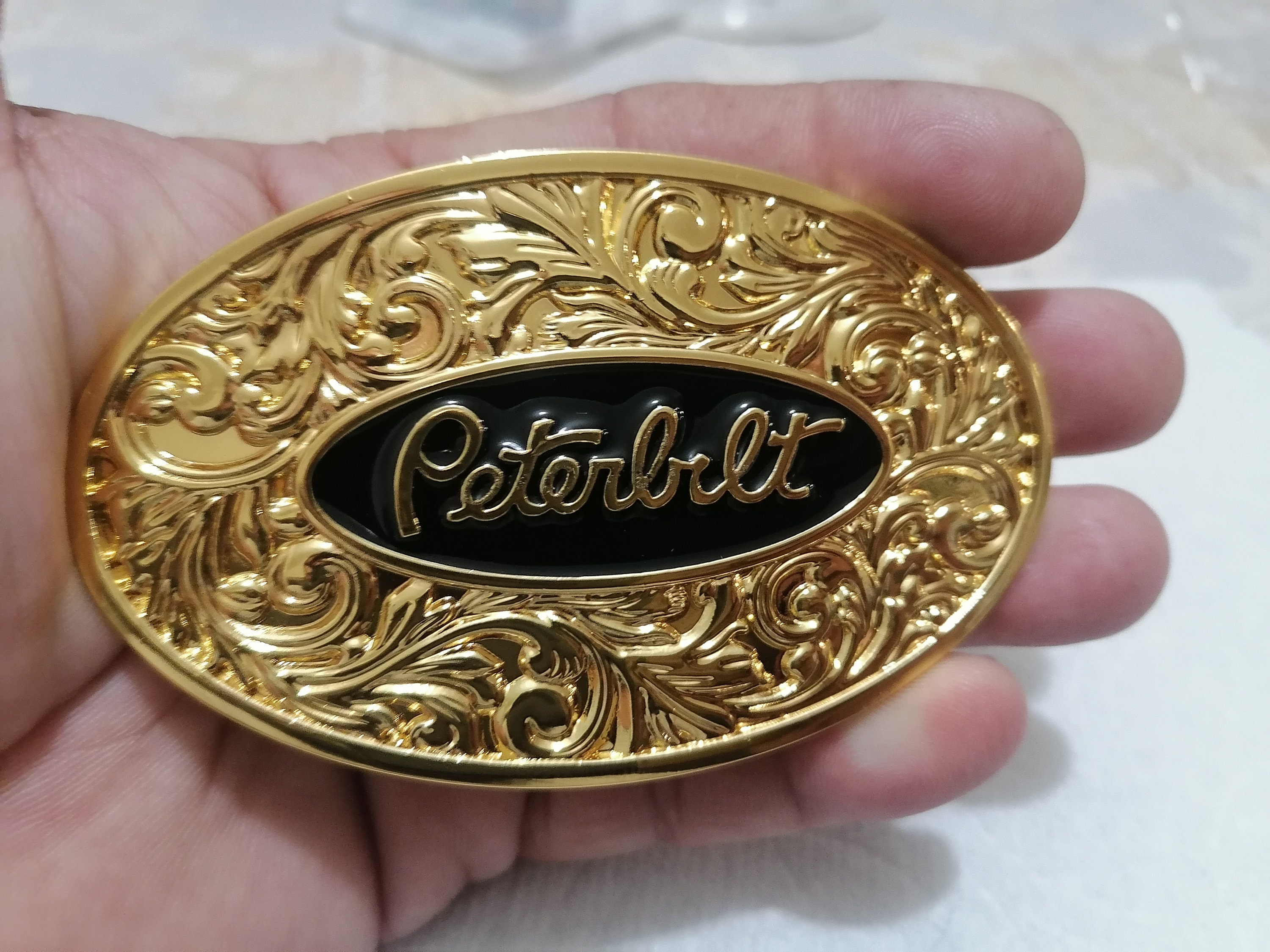 New Classic Style Peterbilt Belt Buckle - Etsy