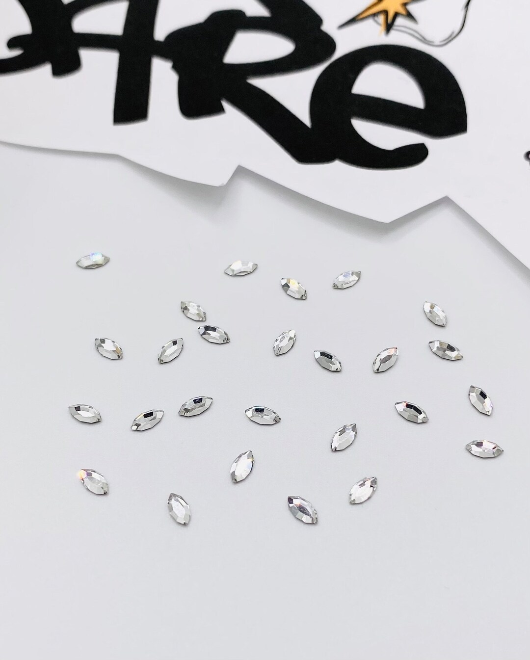 Swarovski Crystal Tooth Gems Swarovski Lead Free Tooth Gems Navette ...
