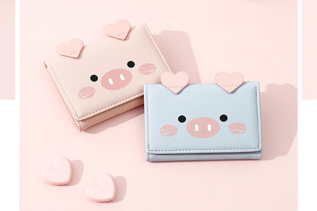 Handmade Cute Kawaii Piggy Wallet Birthday Gift Card Holder - Etsy