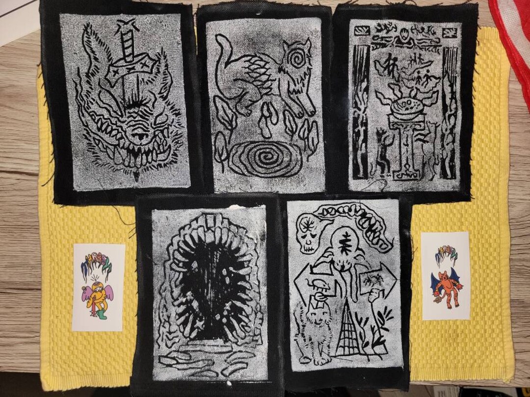 Hand Made Punk Patches - Etsy