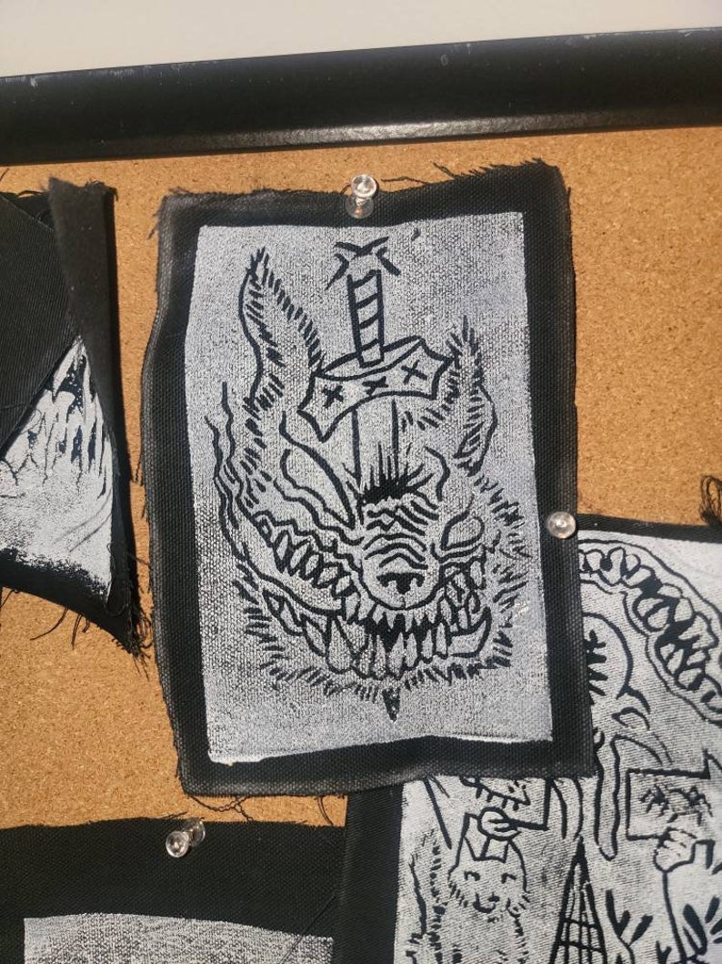 Hand Made Punk Patches - Etsy