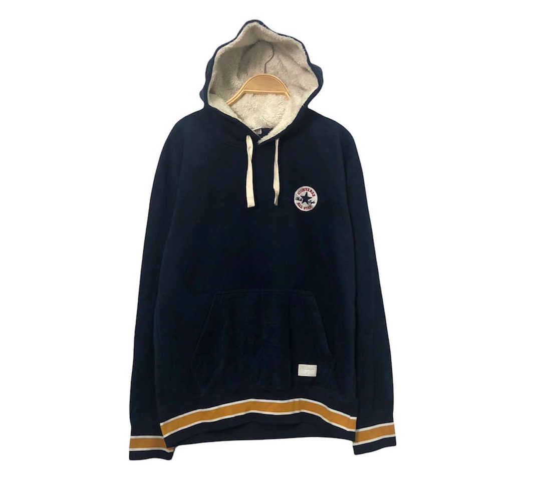 Vintage Converse All Star Embroidery Logo Hoodie Sweater Sweatshirt ...