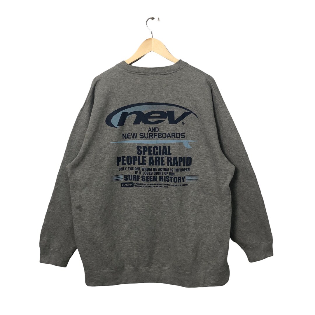 Vintage Nev Future Shapes Crewneck Big Logo Oversize Sweatshirt Vintage ...