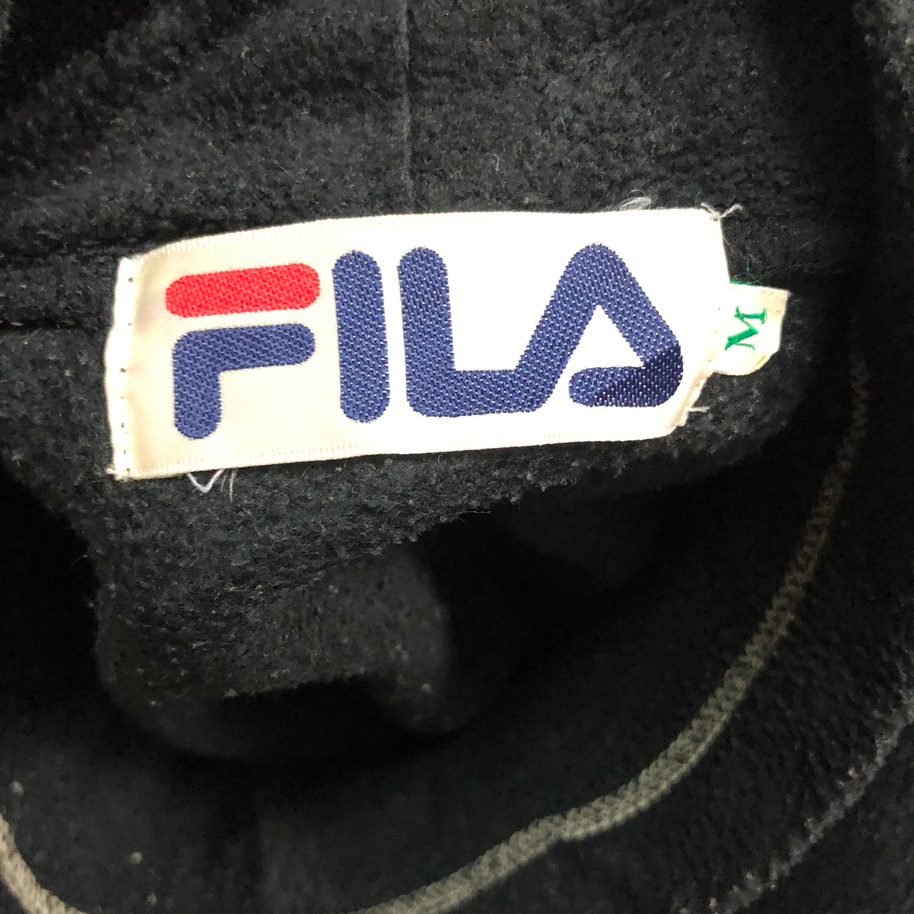 Vintage Fila Sport International Embroidered Big Logo Sweater Vintage Fila Embroidery Big Logo ...