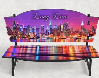 Memorial Bench Template for Sublimation - Etsy