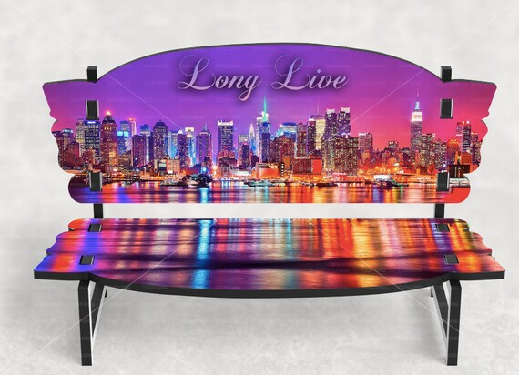 Memorial Bench Template for Sublimation - Etsy