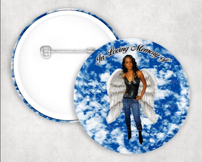 In Loving Memory of Template Memorial Button Pin Template Funeral ...
