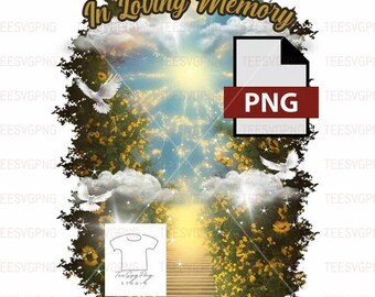 Memorial Background for Sublimation T-shirt/rip Template/ Long - Etsy