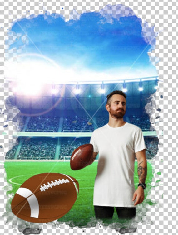 Football Template PNG/ Football PNG Background Design/ Custom - Etsy