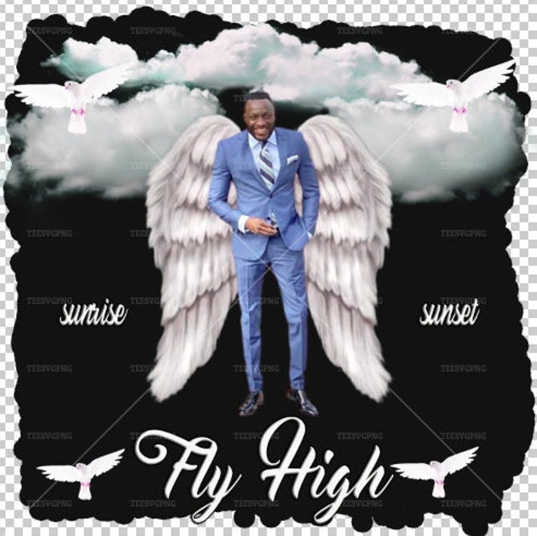 Memorial Background for Sublimation T-shirt/rip Template/ in Loving ...