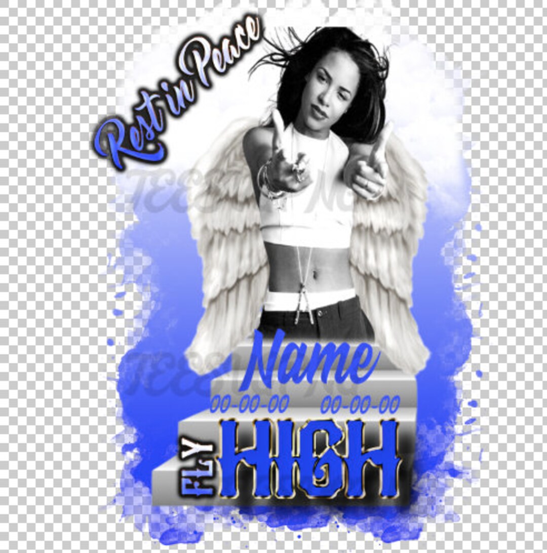 Memorial Background for Sublimation T-shirt/rip Template/ Fly High ...