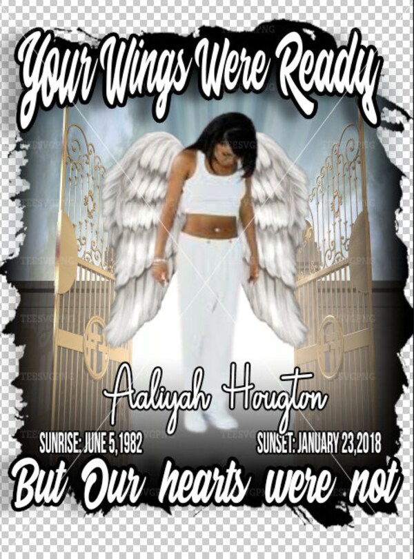 RIP Angel Wings Instagram Template instant Download PNG JPG - Etsy Canada
