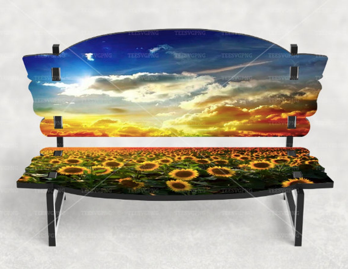 Memorial Bench Template for Sublimation - Etsy