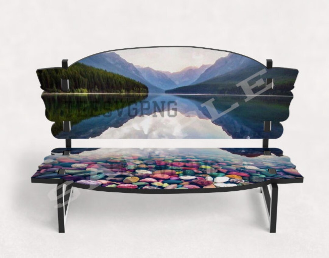 Memorial Bench Template for Sublimation - Etsy