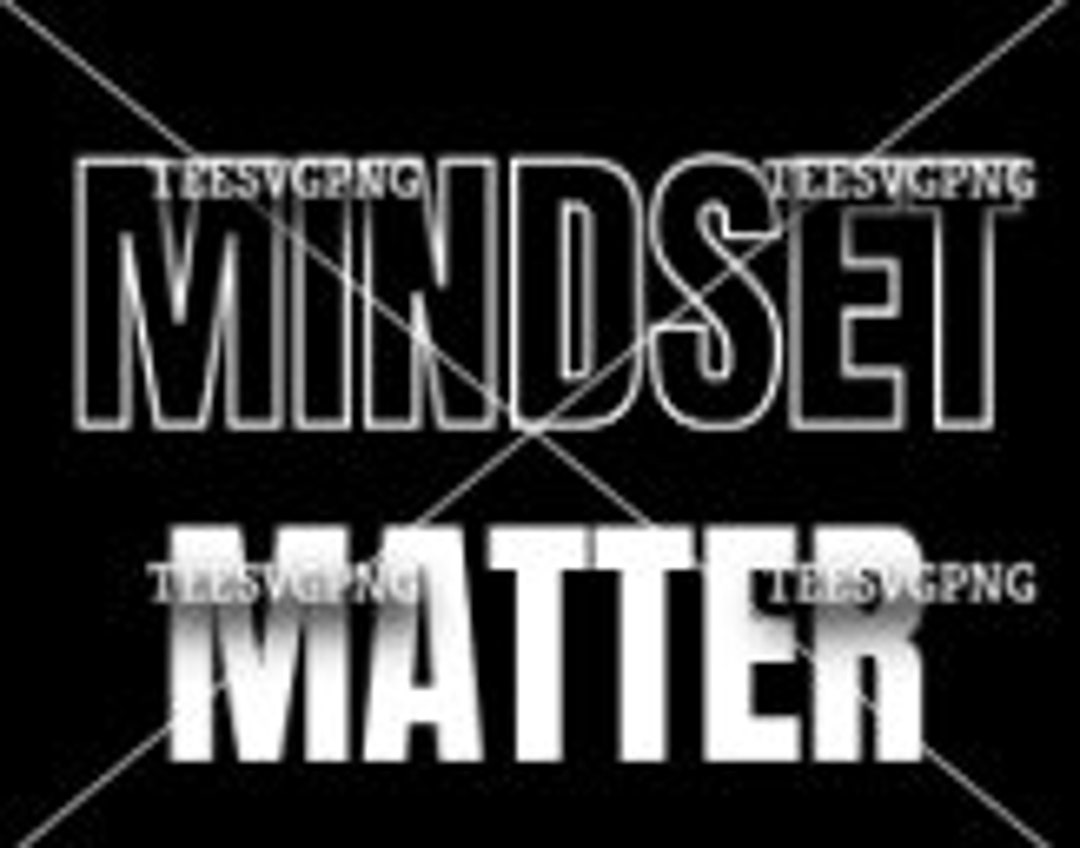 Mindset Matter SVG - Etsy