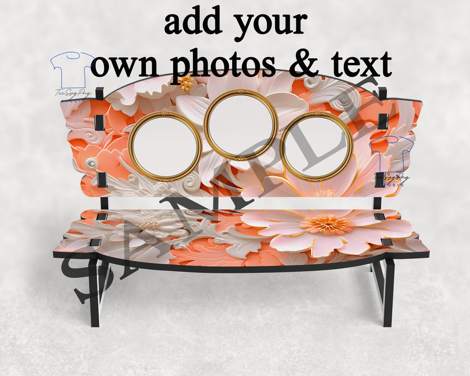 Digital Design PNG for Sublimation Bench Memorial Bench - Etsy
